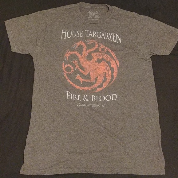 Shirts | Game Of Thrones House Targaryen Tee | Poshmark